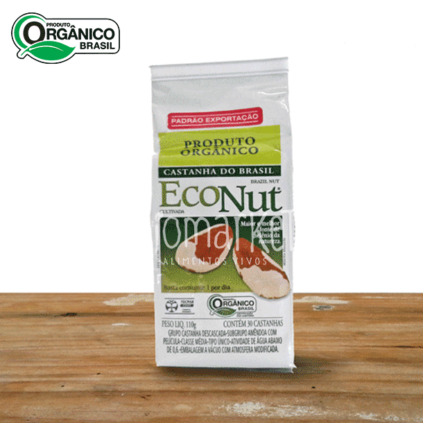 A Castanha do Pará Orgânica Econut ® | Biomarket Alimentos Vivos